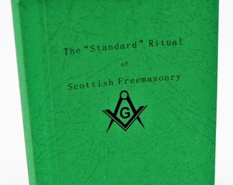 Masonic Ritual Book - Etsy
