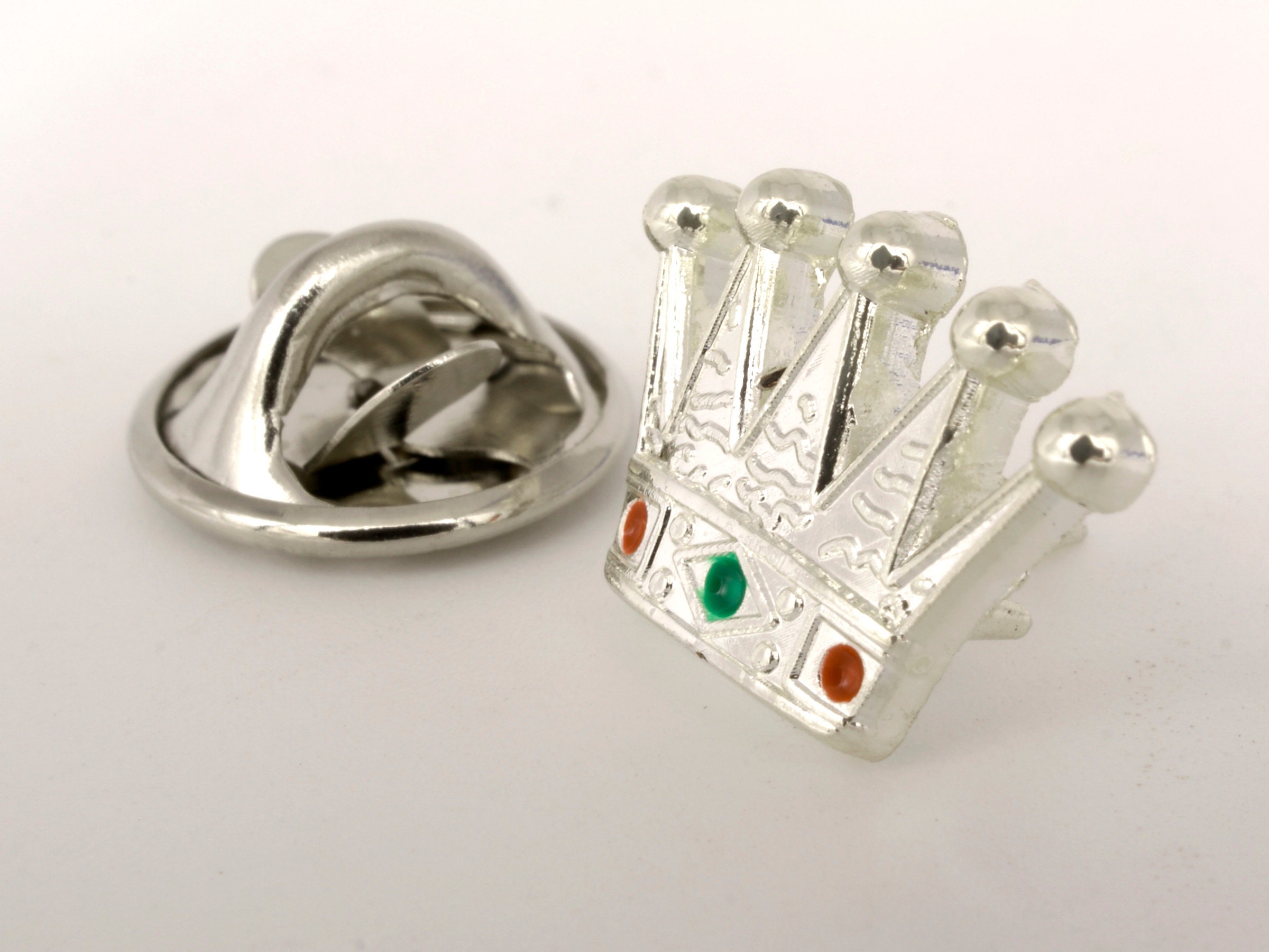 Masonic Royal Arch Silver PZ Crown Lapel Pin - Etsy