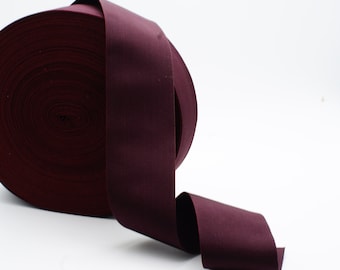 Dark Red Ribbon | Etsy