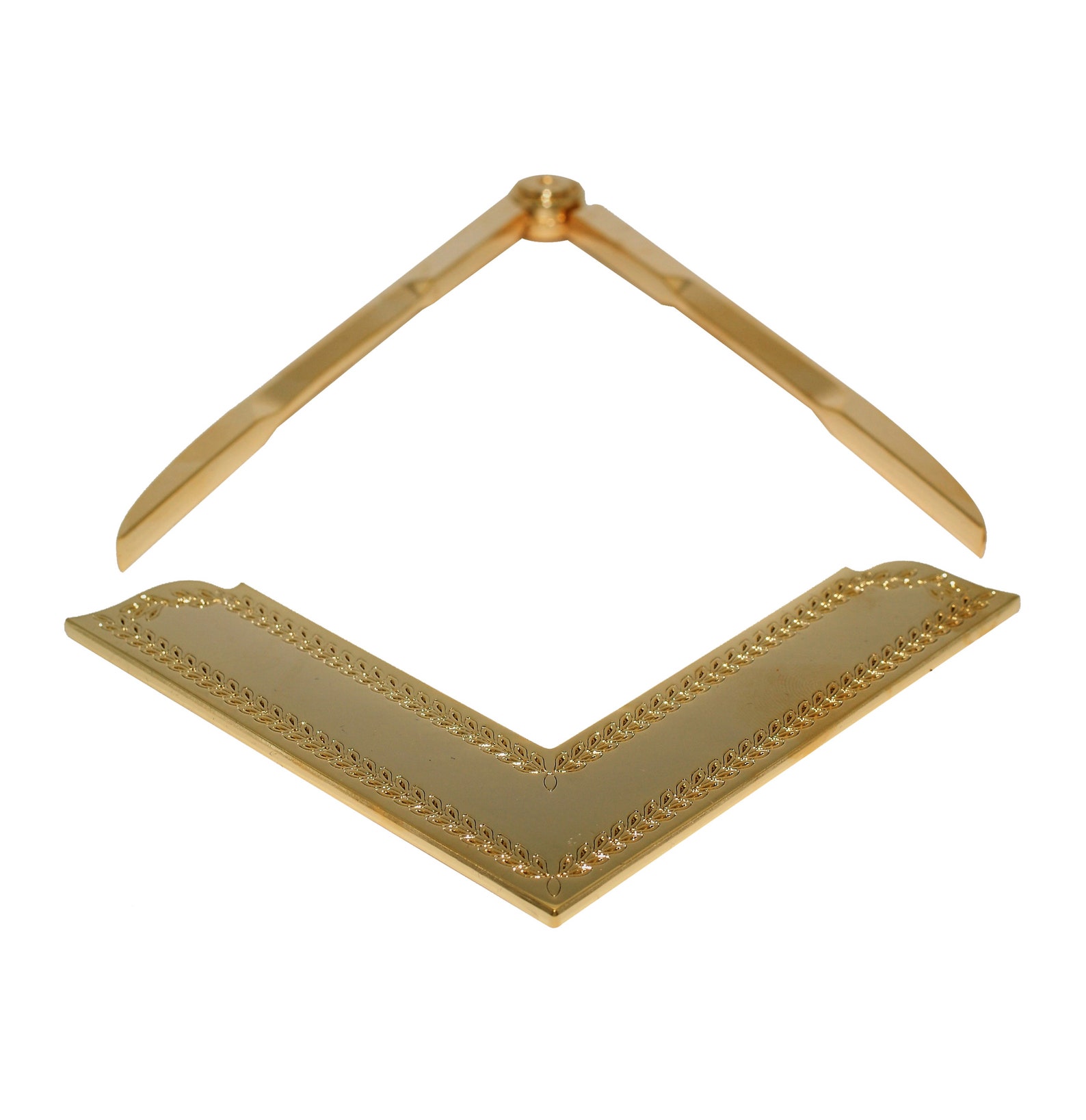 Freemasons Masonic Square and Compass Set in Gold/gilt - Etsy