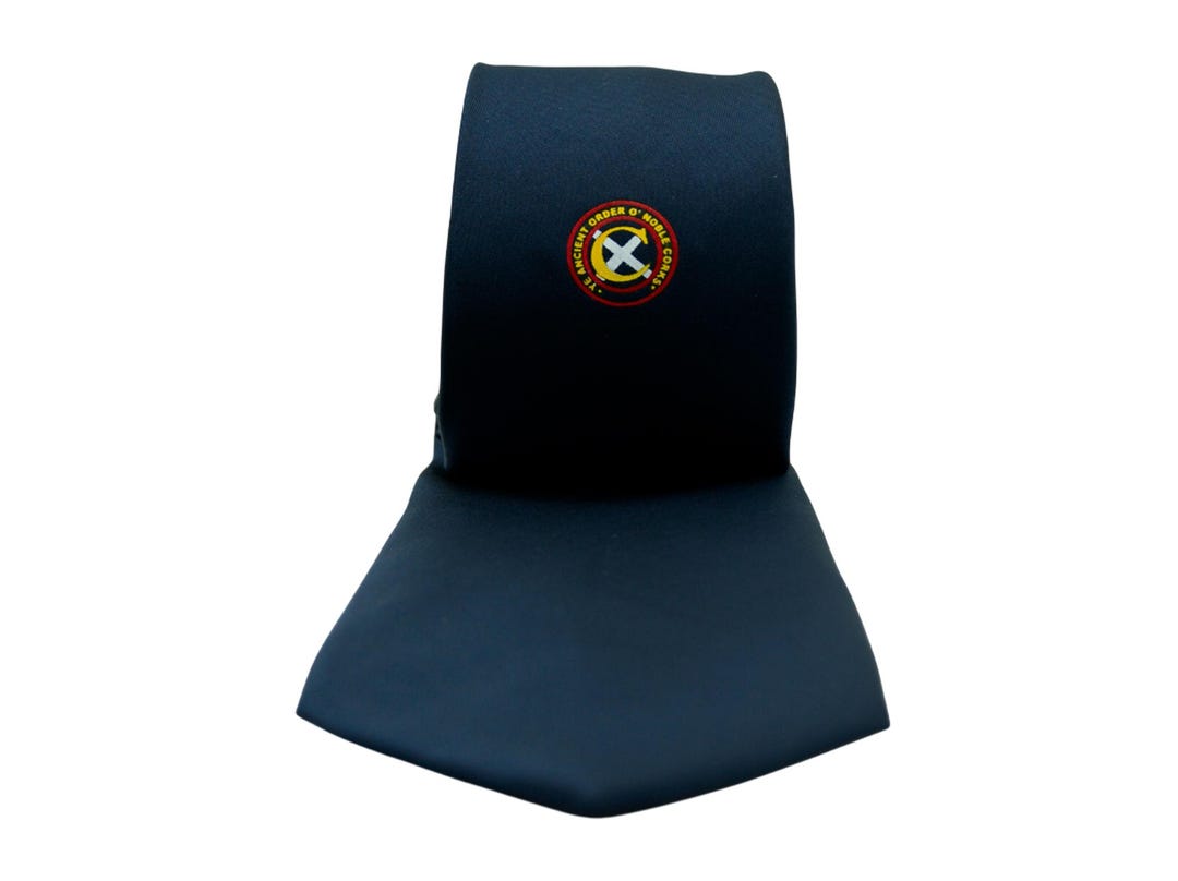 Ye' Ancient Order O' Noble Corks Masonic Navy Tie - Etsy UK