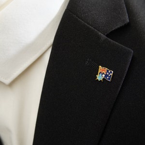 Freemasons Australia Masonic Flag Lapel Pin LP 127 - Etsy