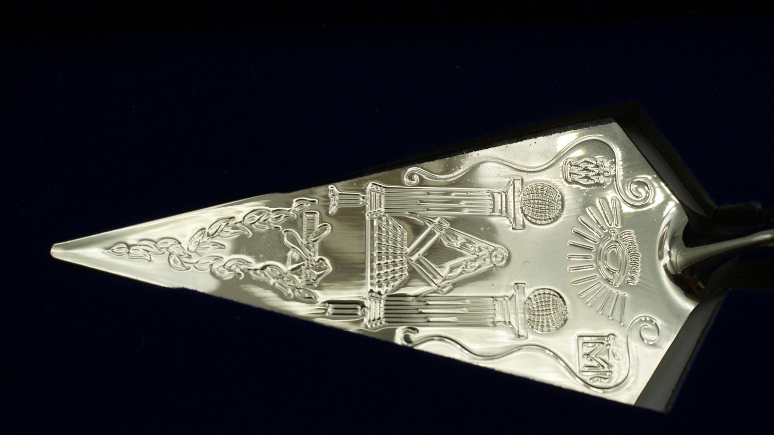 Masonic Trowel for Freemasons, Gold or Silver, Lodge,masonic Square and ...