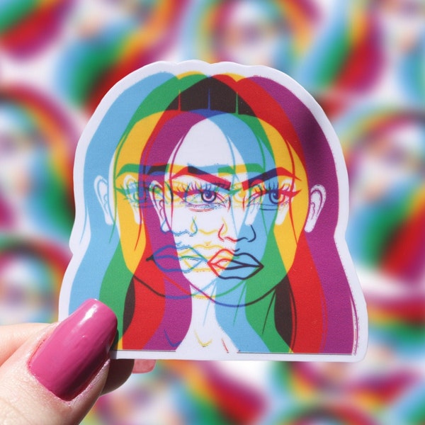 Trippy Sticker - Etsy