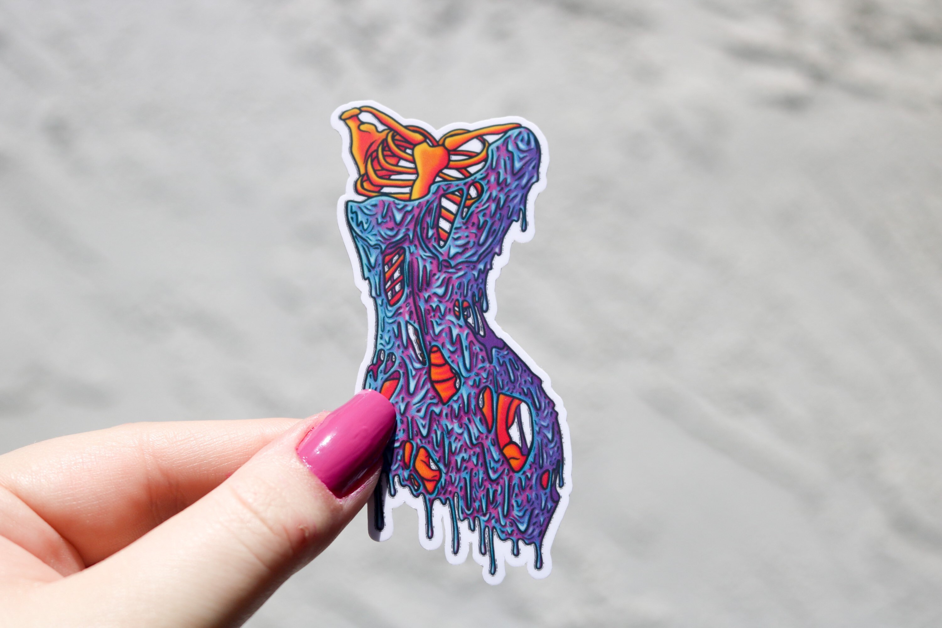 5pcs Trippy Vinyl Sticker Pack Psychedelic Vinyl Sticker - Etsy