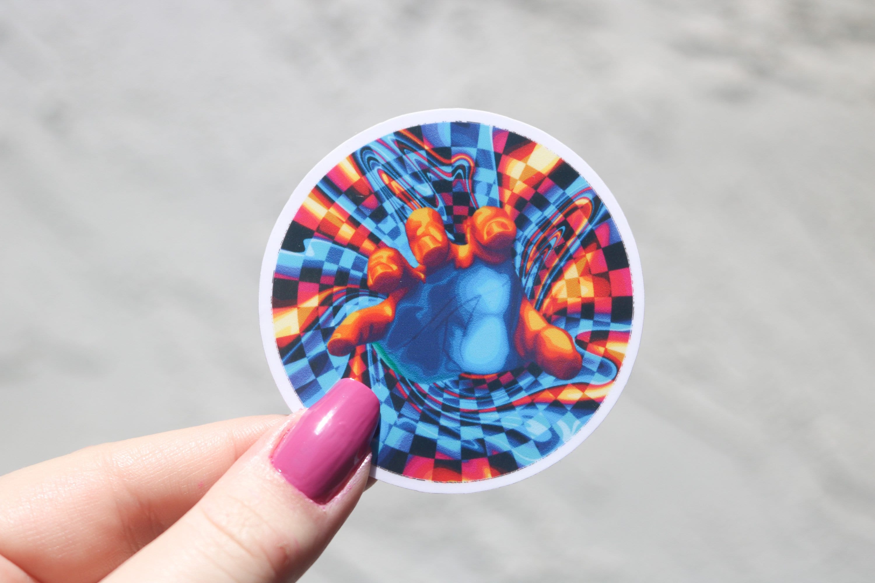 5pcs Trippy Vinyl Sticker Pack Psychedelic Vinyl Sticker - Etsy