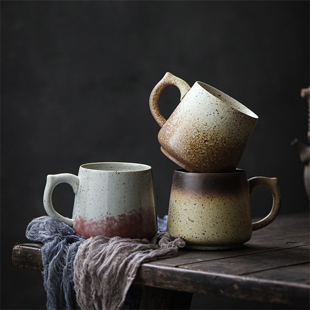 Coffee Lover Pottery Mug Handmade Mug Coffee Cup Milk Cup Art Cup Gift ...