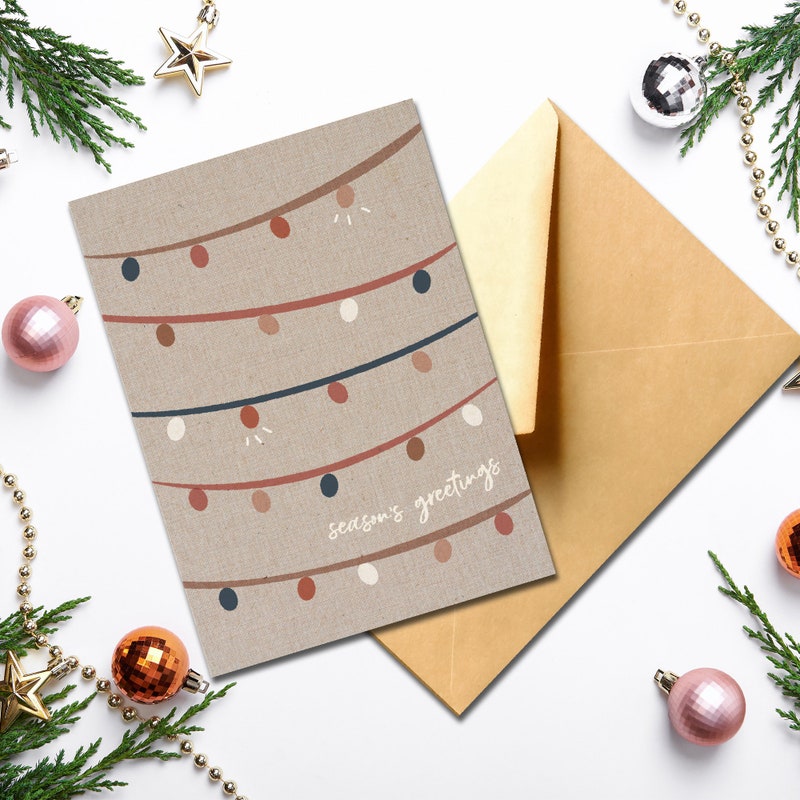Rustic Holiday Cards - Etsy