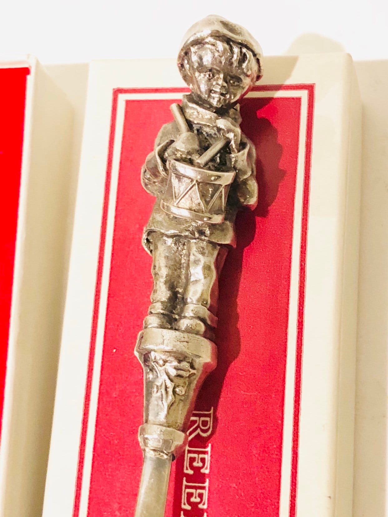 1980 Reed & Barton Little Drummer Boy Spoon, Collectible, Christmas ...