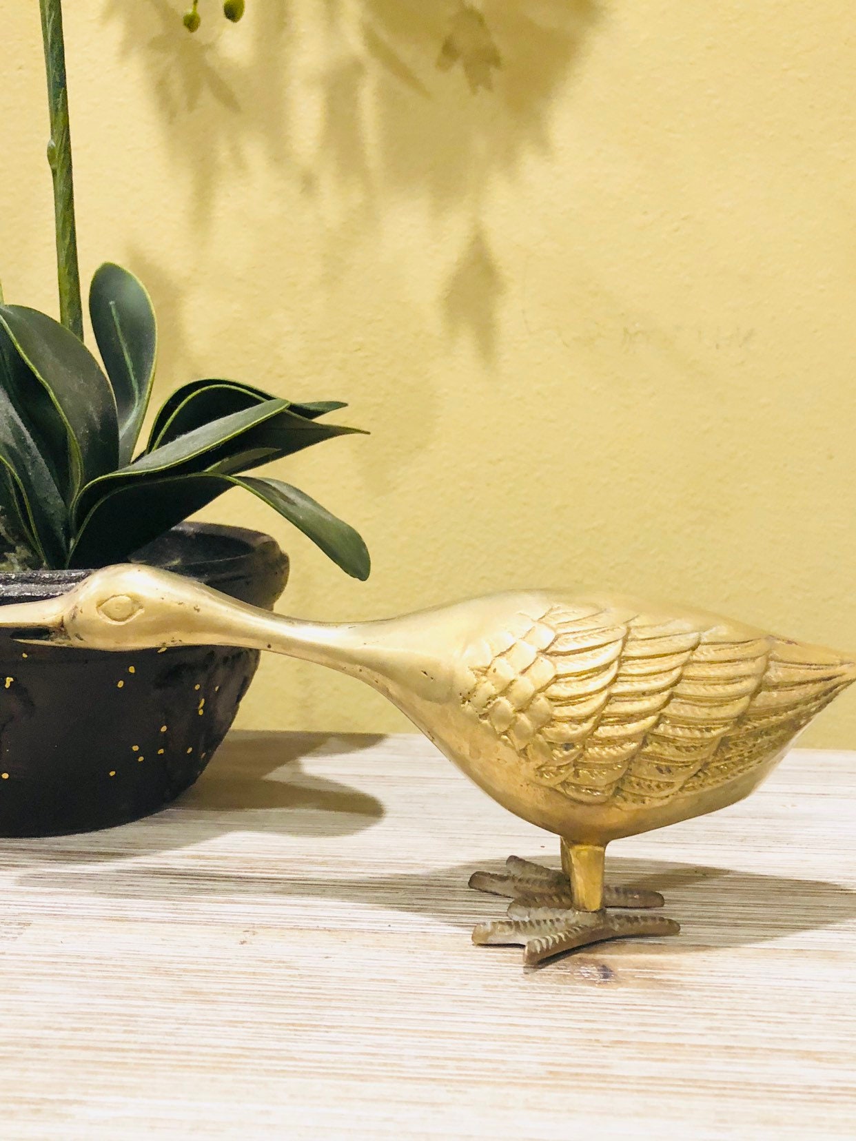 3 Vintage Solid Brass Ducks, Brass Ducks, Gift for Him, Gift for Her ...