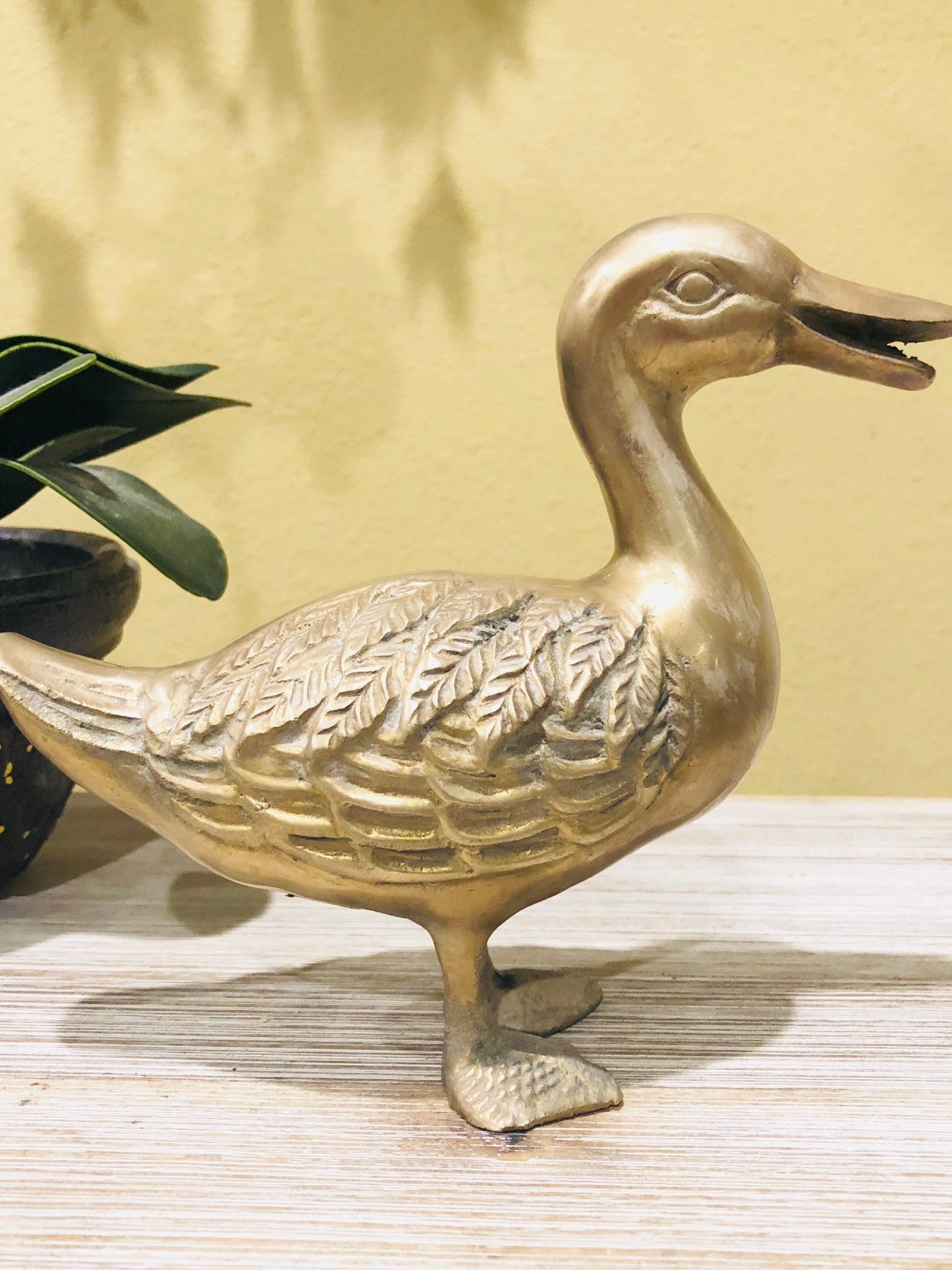 3 Vintage Solid Brass Ducks Brass Ducks Gift for Him Gift - Etsy UK
