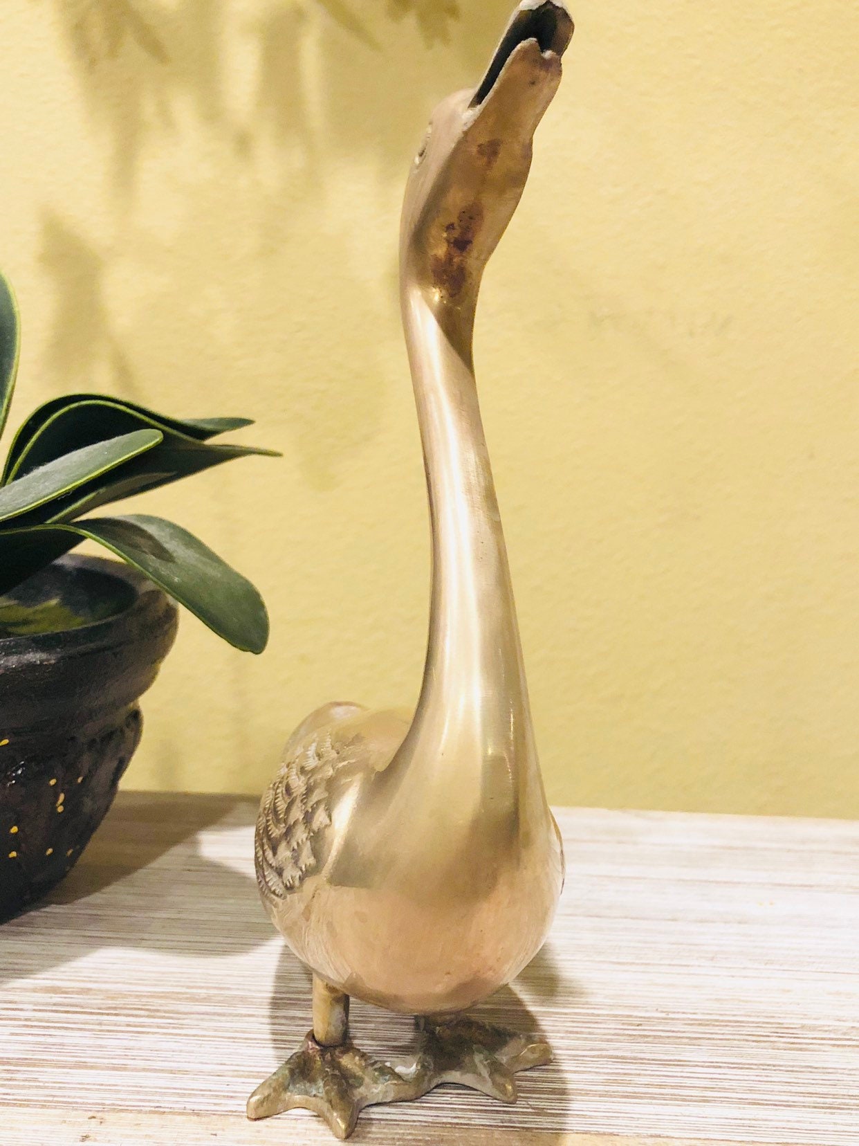 3 Vintage Solid Brass Ducks, Brass Ducks, Gift for Him, Gift for Her ...