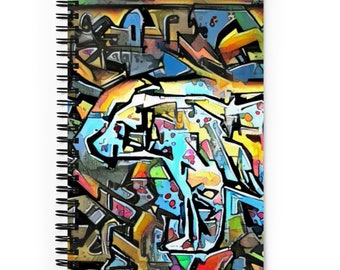 Graffiti Notebook - Etsy
