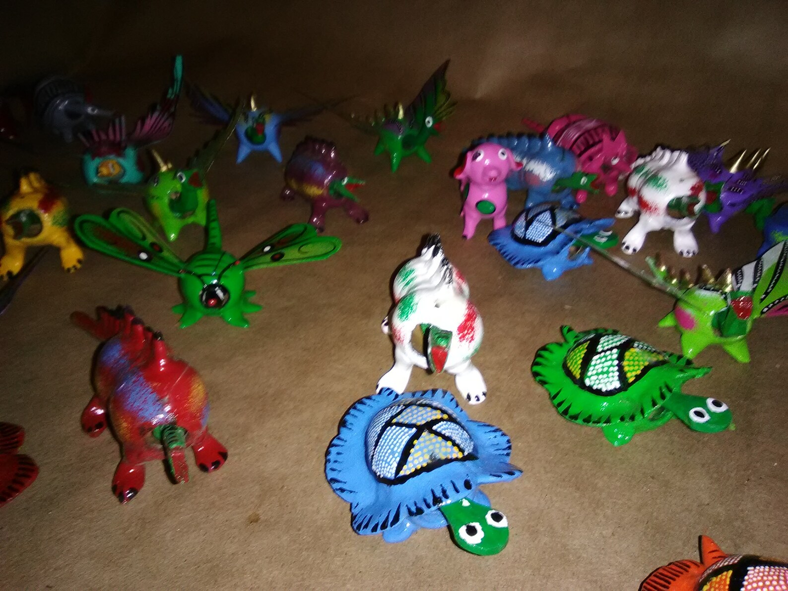 Lot of 30 Bobble Head Wooden Animals Alebrijes Hand Crafted - Etsy