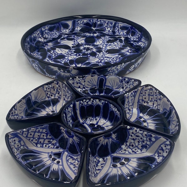 Blue Mexican Pottery - Etsy