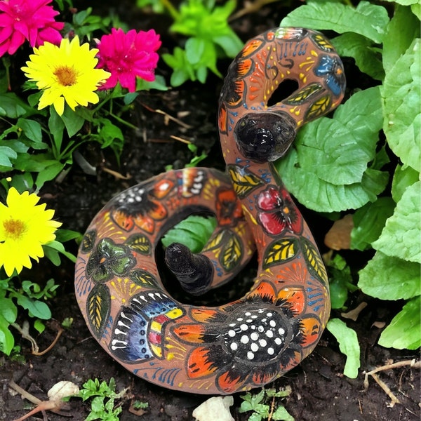 Mexican Ceramic Snake - Etsy