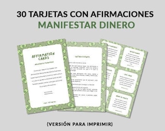 Tarjetas Con Afirmaciones Positivas Para Imprimir, Tarjetas De ...