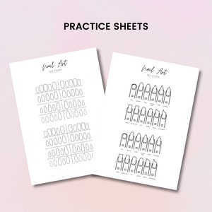 Nail Art Template Bundle, Nail Design Templates Perfect for Nail ...