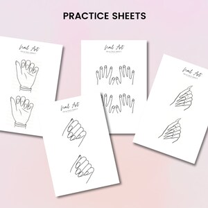 Nail Art Template Bundle, Nail Design Templates Perfect for Nail ...