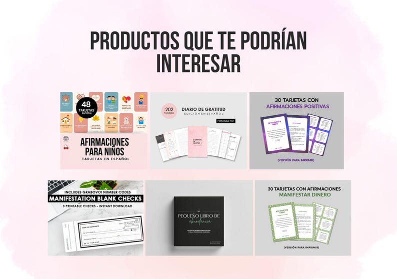 Tarjetas Con Afirmaciones Positivas Para Niños En Español, Tarjetas De ...