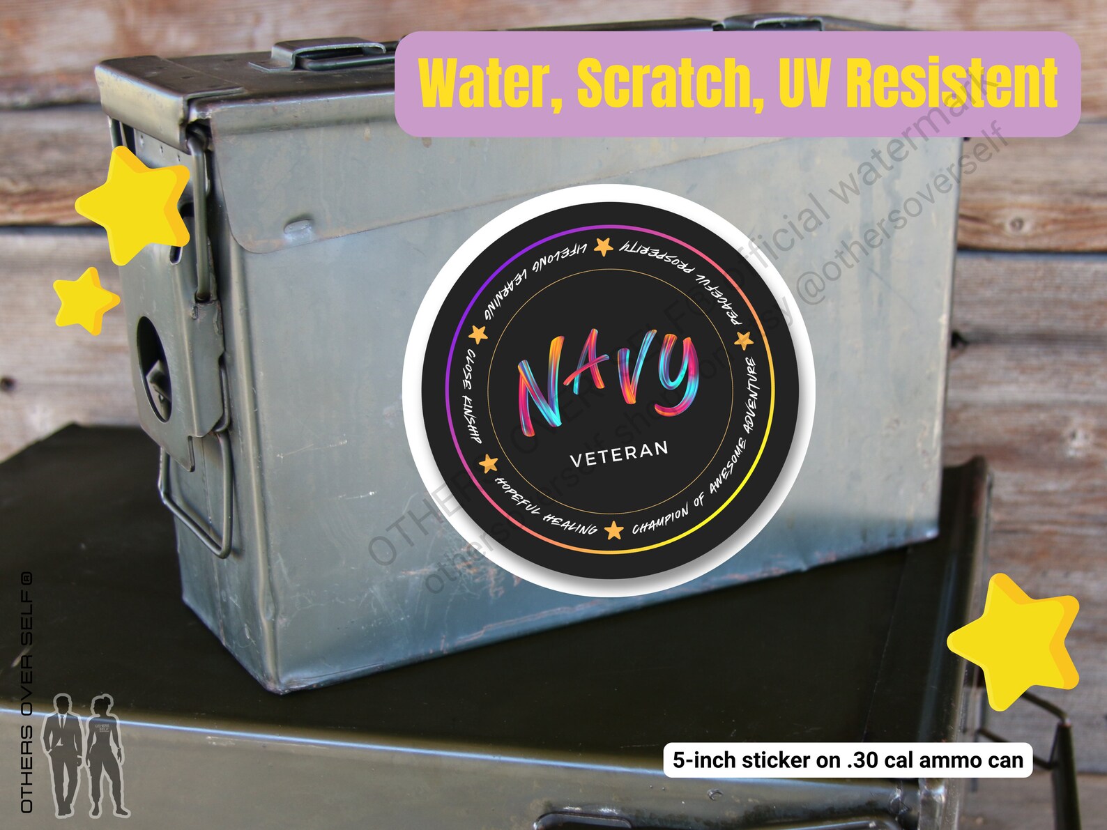 Tactical Gear Suitcase Stickers Navy Neon Values Retirement Gifts for ...