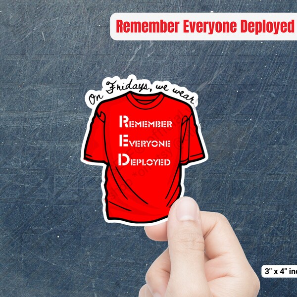 Deployment Decal - Etsy