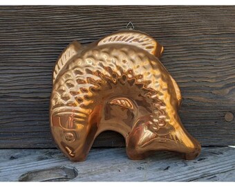 Copper Fish Wall Art | Etsy