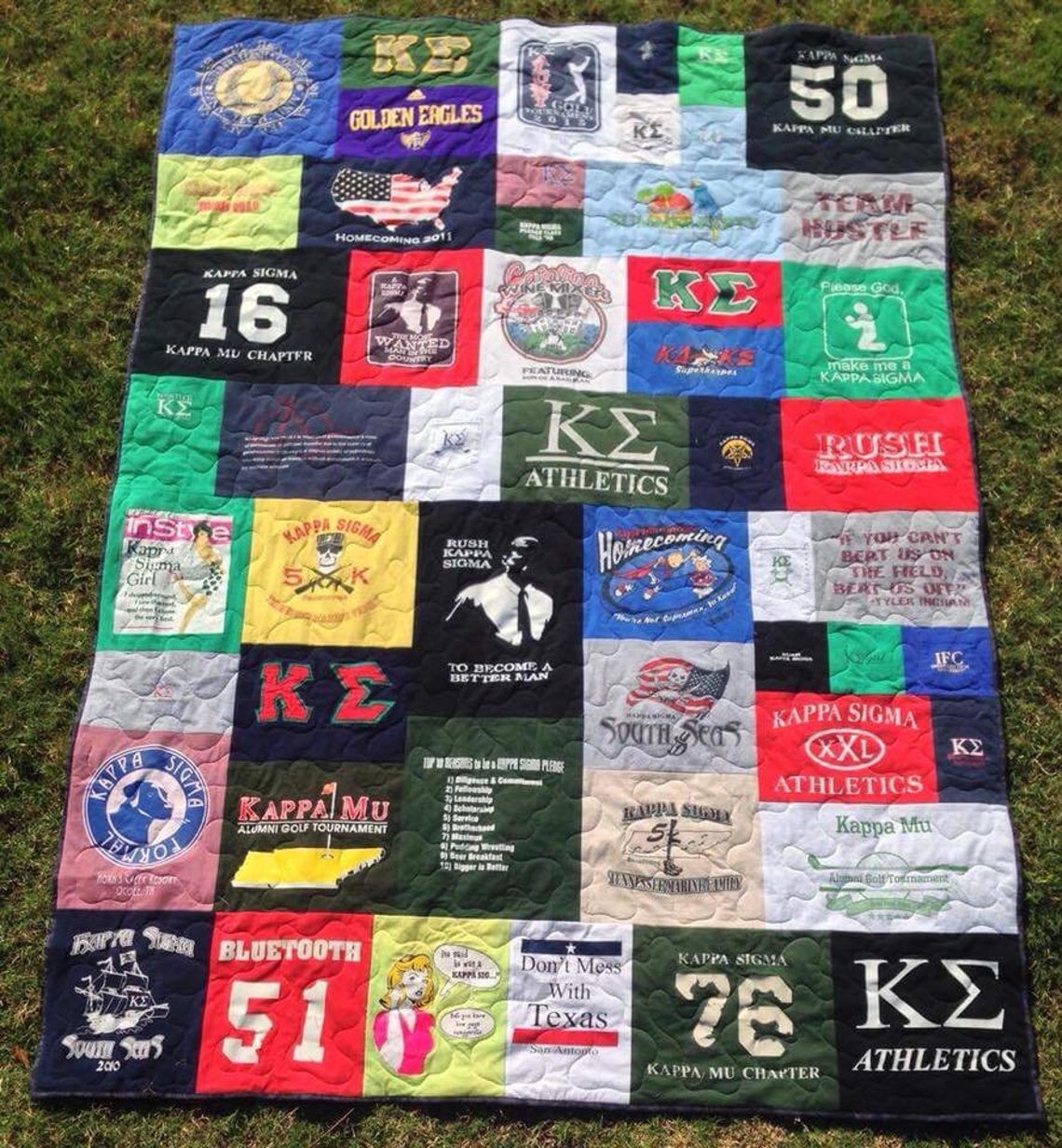 Mosaic Custom T-shirt Memory Quilt Pattern Tutorial - Etsy
