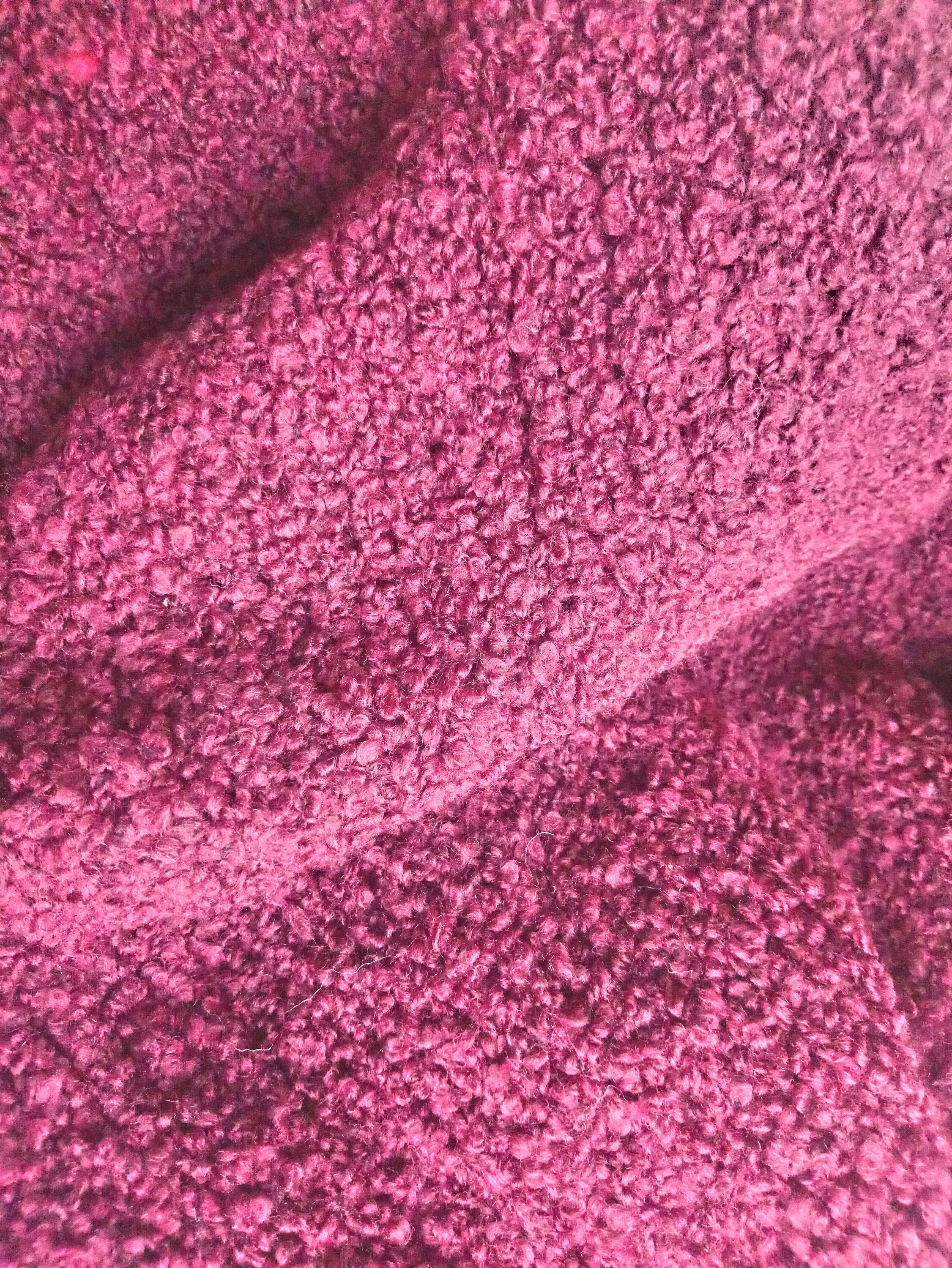 Maroon Burgundy Wool Boucle Yarn on Cone, Fancy Boucle Italy Yarn, Loop ...