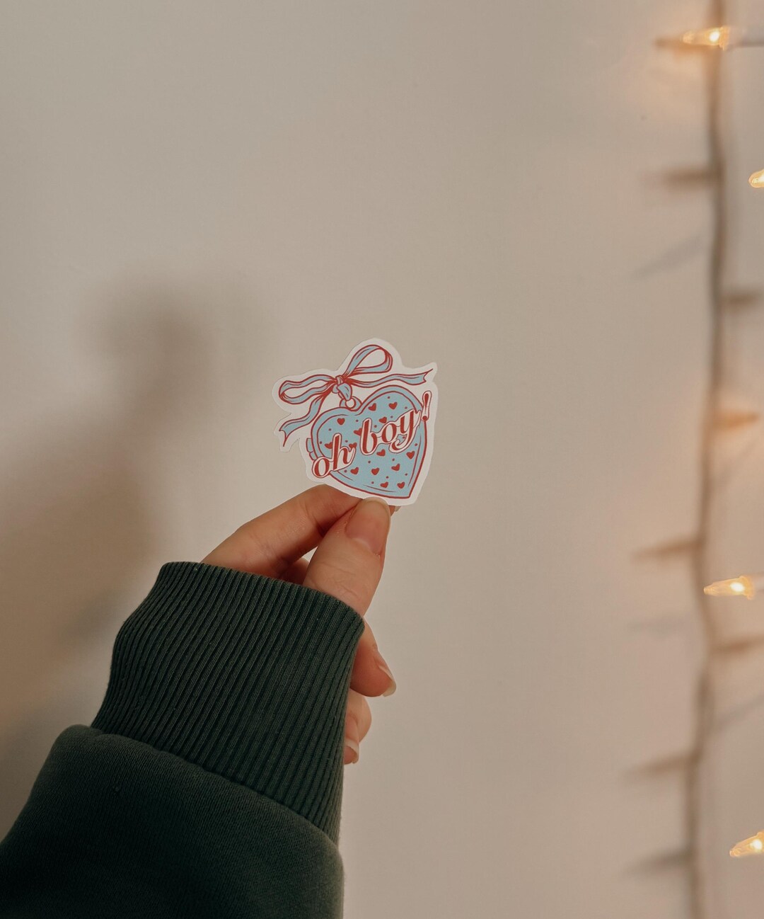 Oh Boy Manchild Sticker - Etsy