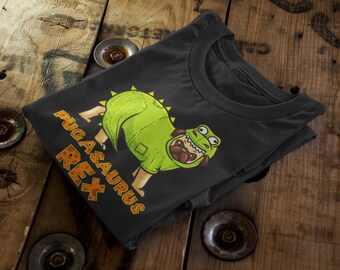 Pugasaurus Shirt - Etsy