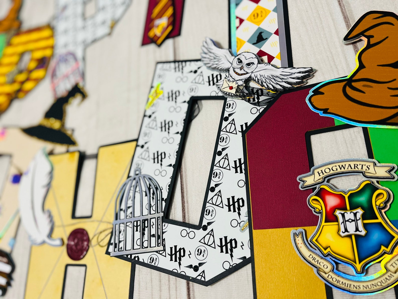 Wizard Birthday Banner Wizarding School Party Magic Banner - Etsy