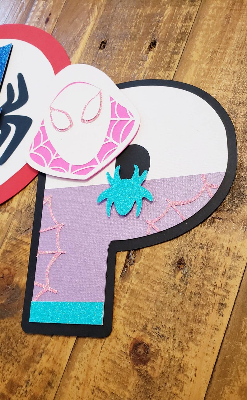 Friends Birthday Banner Baby Spider Party Spider Web Banner - Etsy