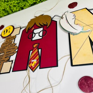 Wizard Birthday Banner Wizarding School Party Magic Banner - Etsy