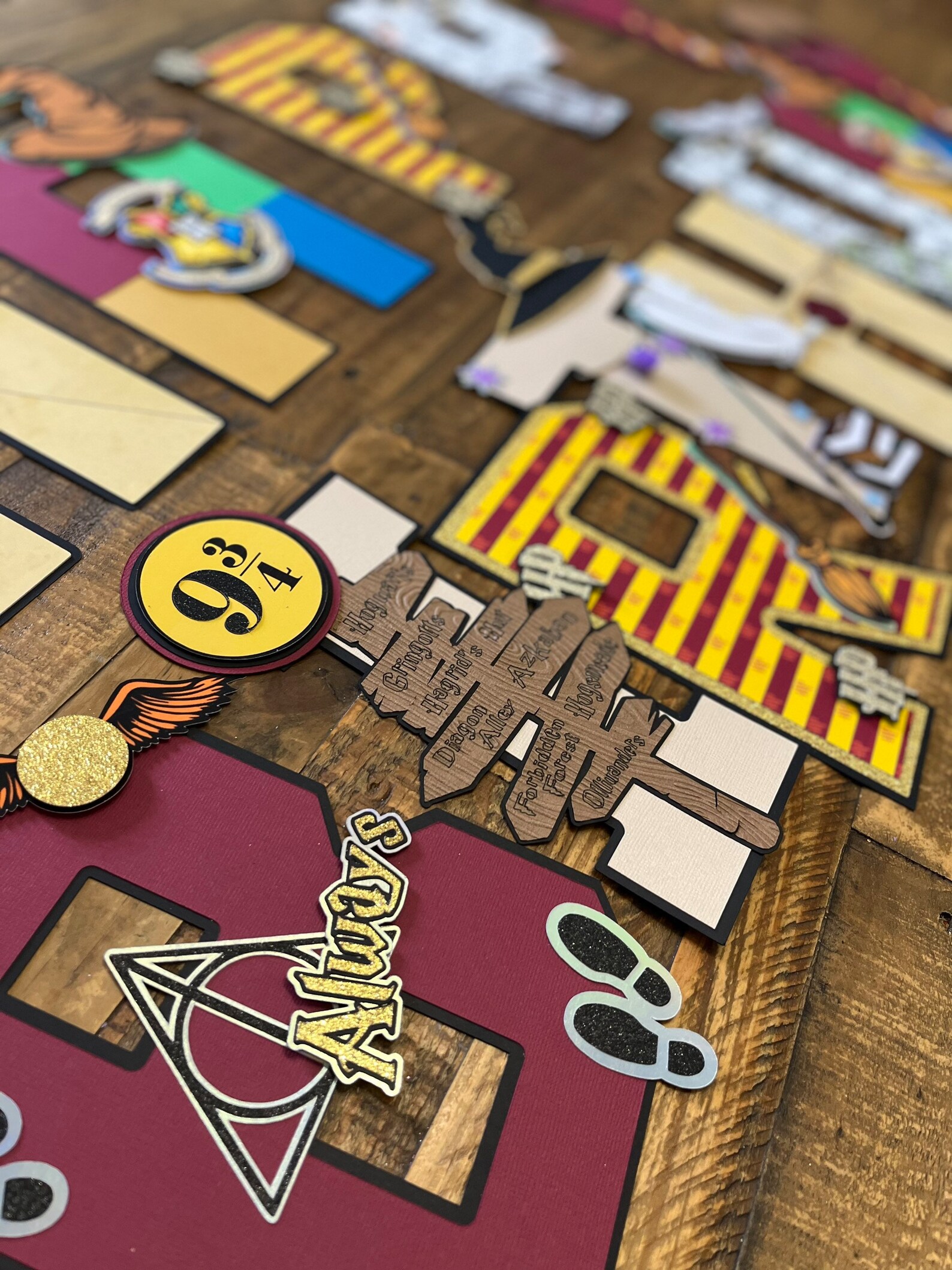 Wizard Birthday Banner Wizarding School Party Magic Banner - Etsy