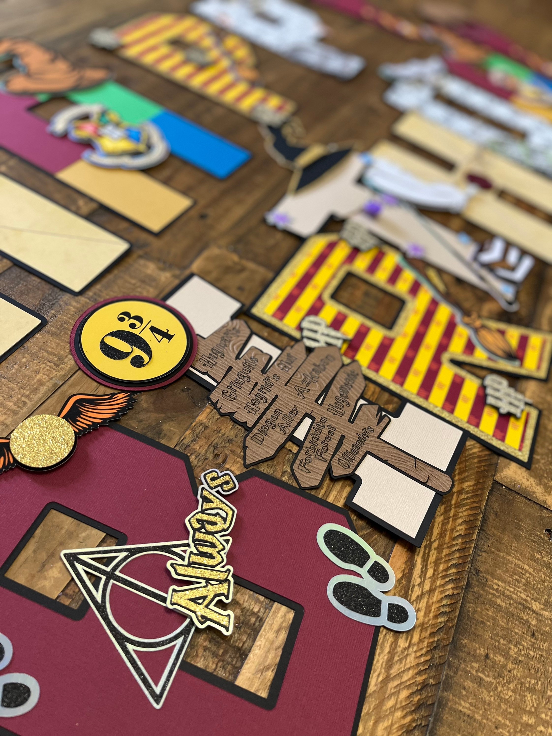 Wizard Birthday Banner Wizarding School Party Magic Banner - Etsy