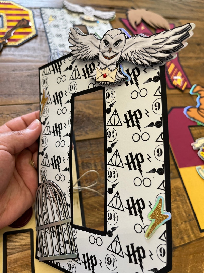 Wizard Birthday Banner Wizarding School Party Magic Banner - Etsy