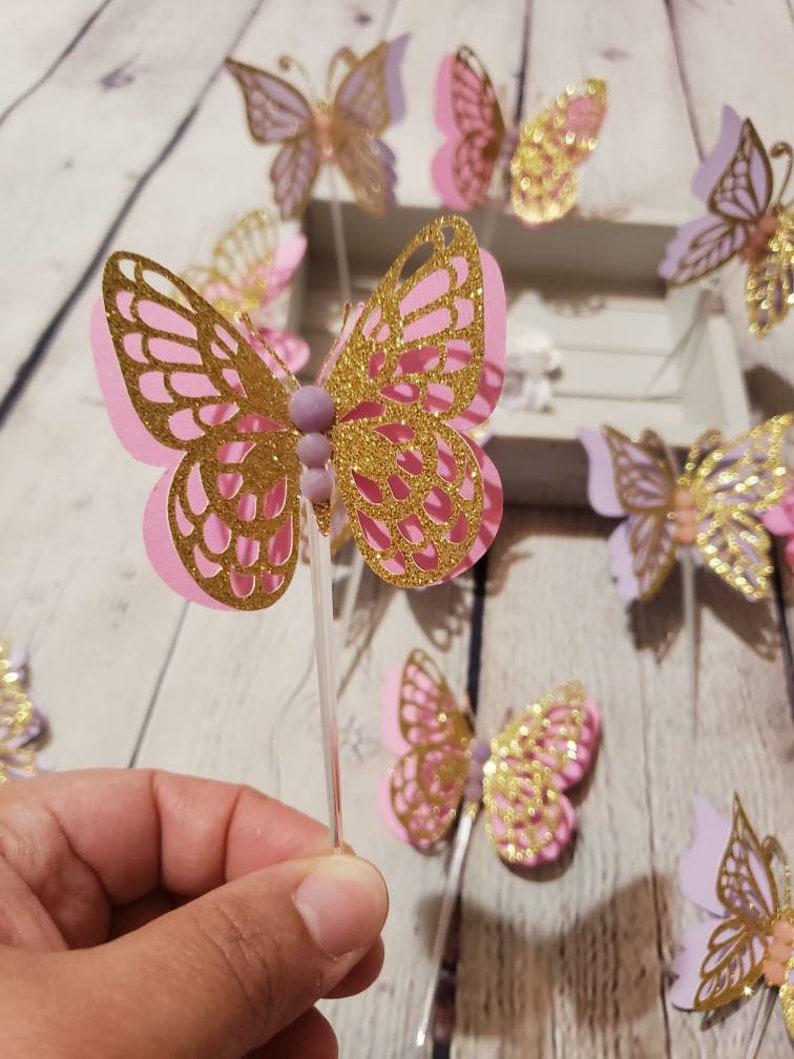 Toppers Mariposas. 942