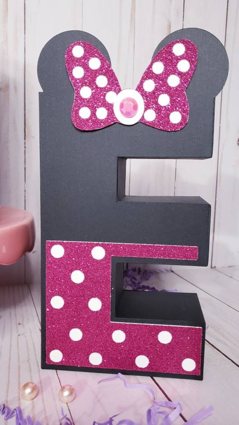 Mouse Clubhouse 3D Letters, Mouse Party 3D Letters, Mouse Letras 3D ...