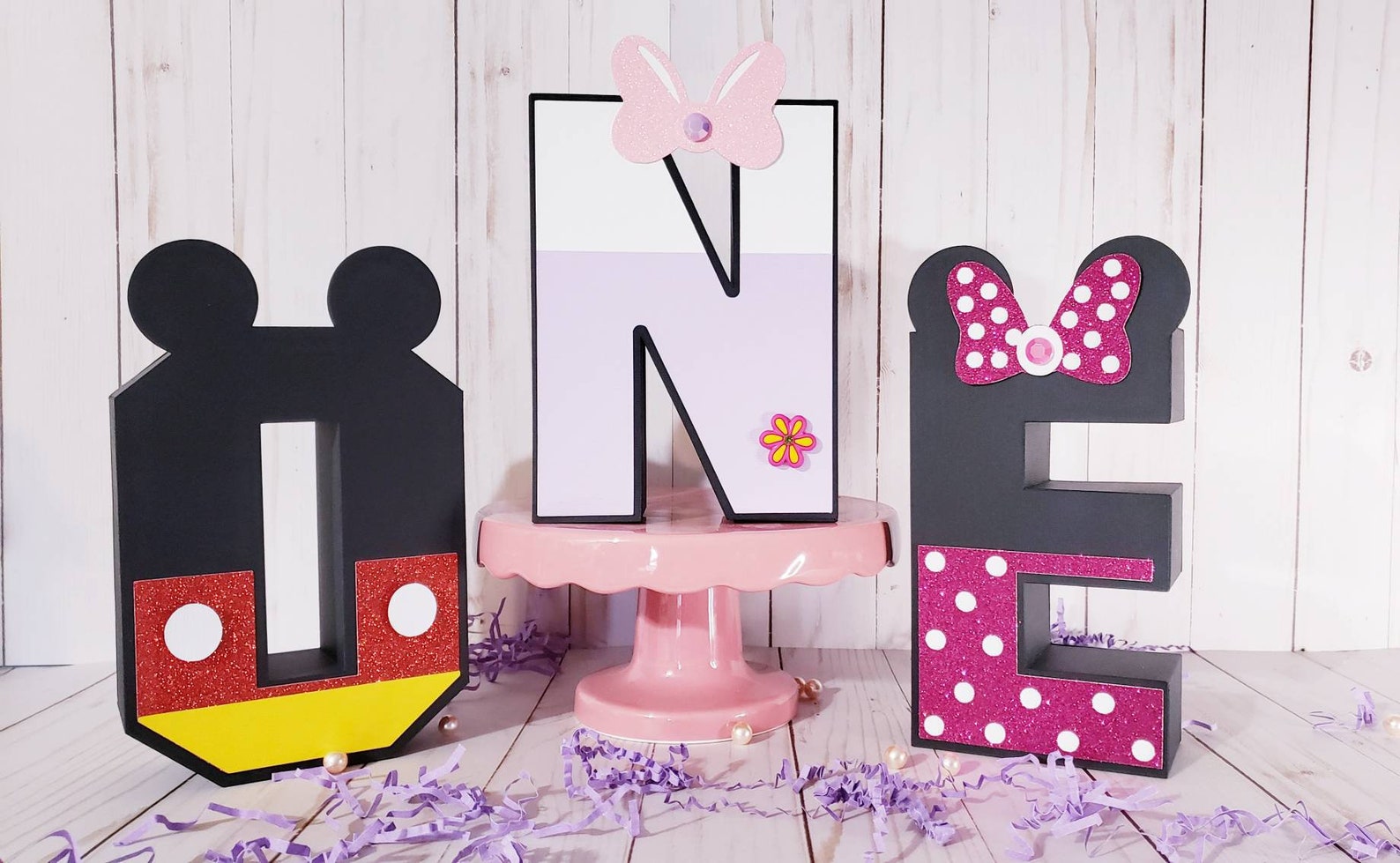 Mouse Clubhouse 3D Letters, Mouse Party 3D Letters, Mouse Letras 3D ...