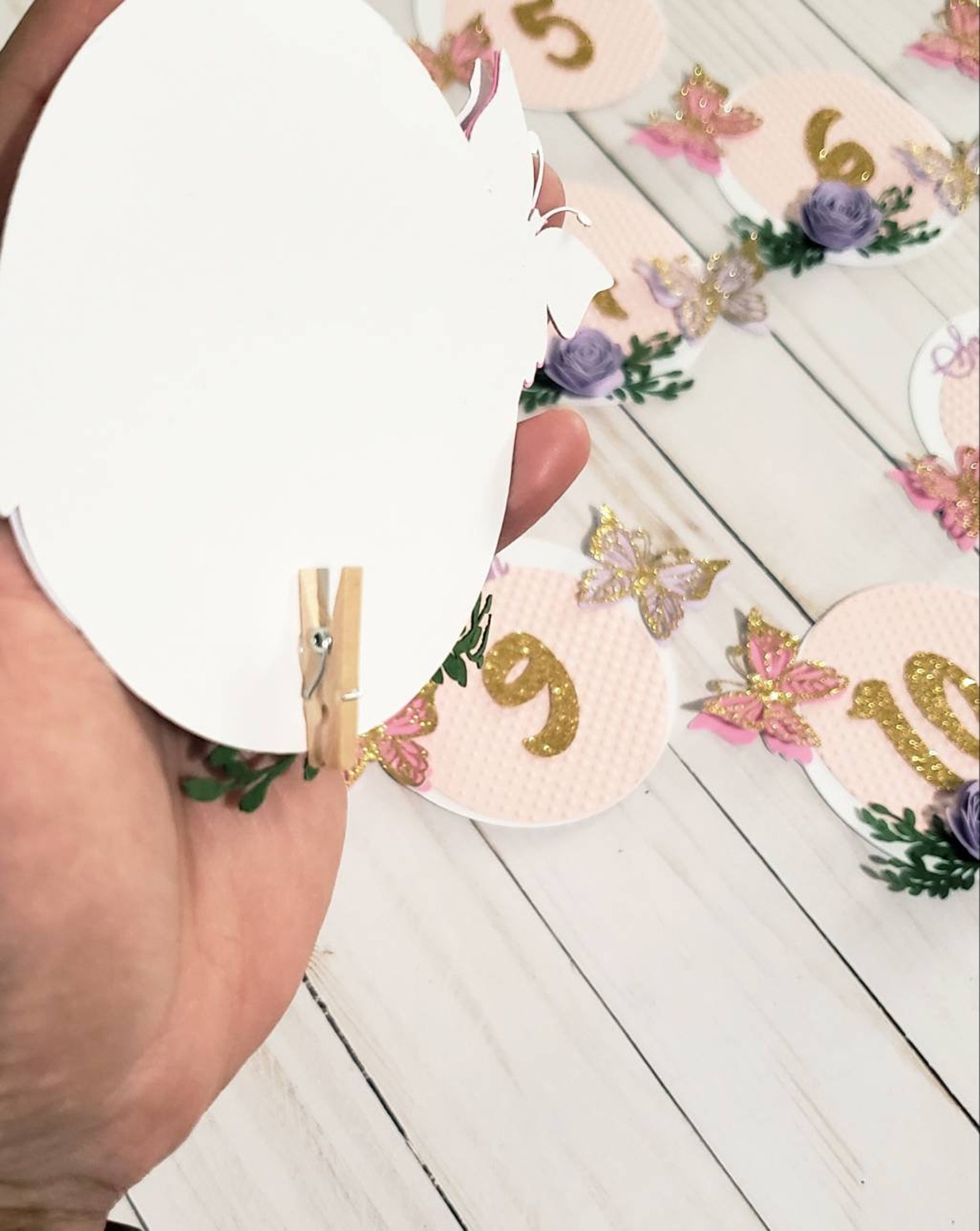 Butterfly Monthly Banner Butterfly Party Butterflies | Etsy