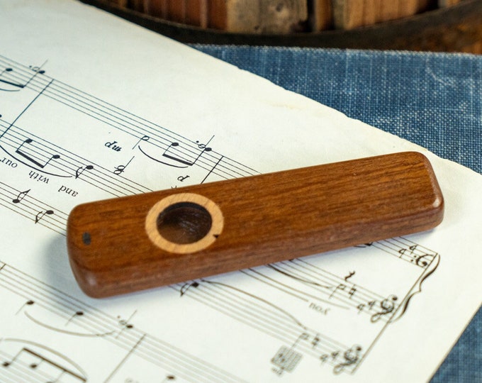 Rosewood and Mahogany Handmade Wooden Kazoos Mirliton Kazoo Banjo ...