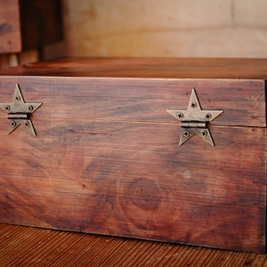 Small Steel Star Hinge With Bronze Finish - Etsy