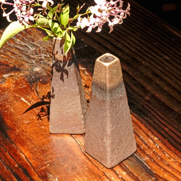 Pyramid Vase - Etsy