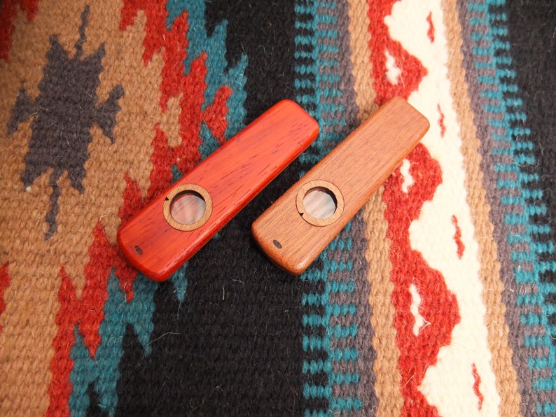 Wooden Kazoo Flute in Two Color Options - Customizable - Etsy