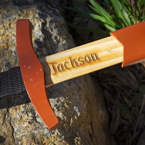 Wooden Toy Sword With Sheath No Finish Color or Stain Your - Etsy