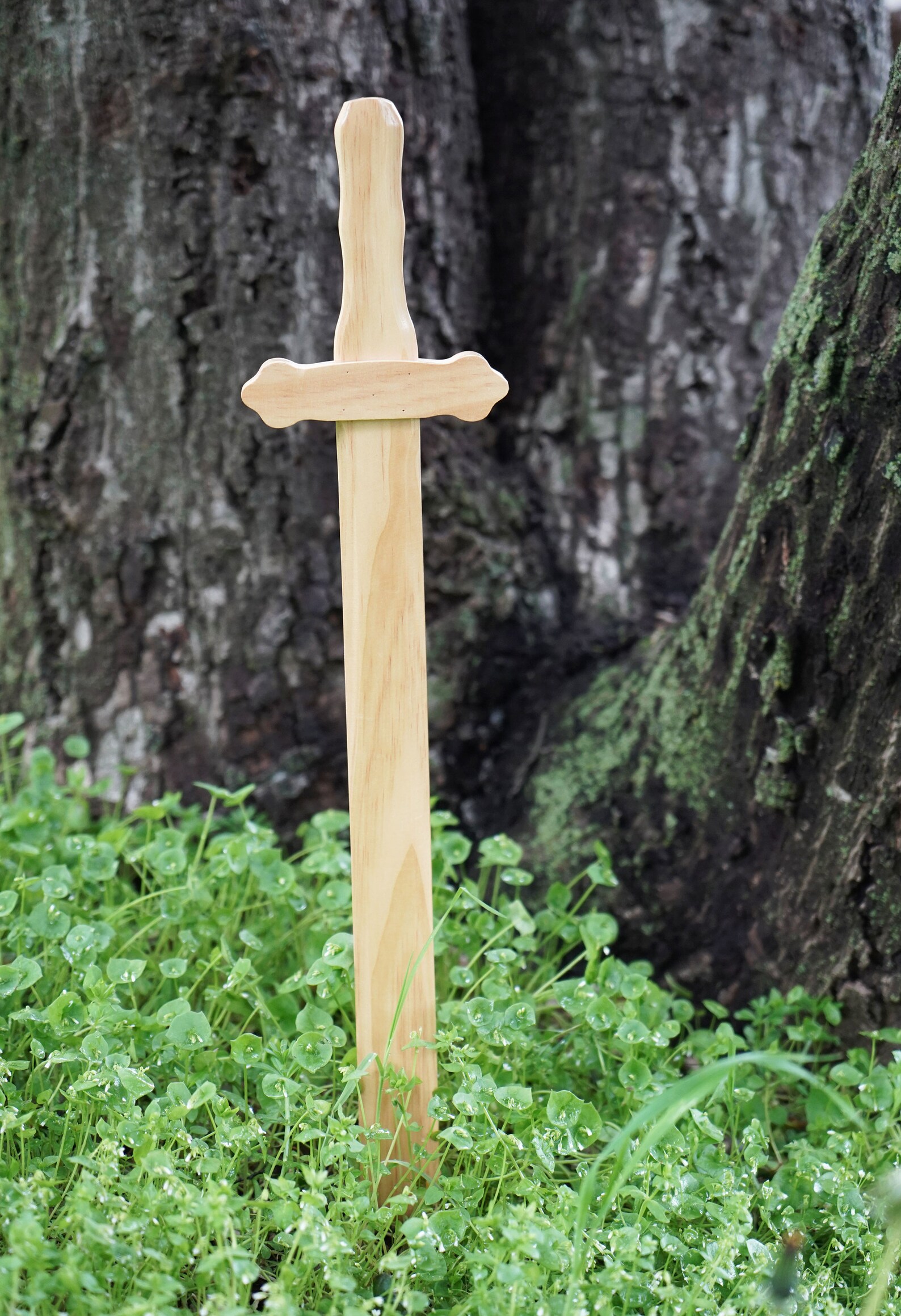 Sturdy Pine Wood Short Sword - Etsy