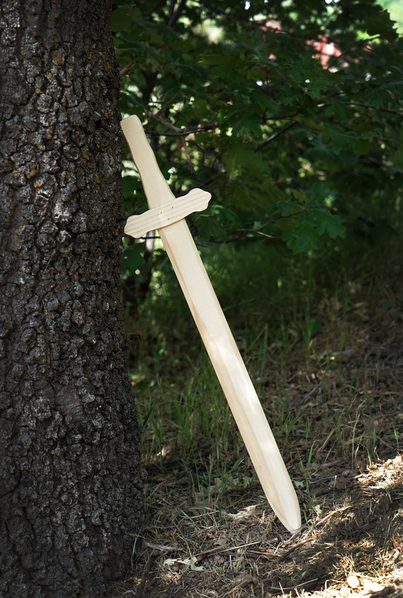 Sturdy Wooden Sword No Finish for DIY Painting or Stain - Etsy