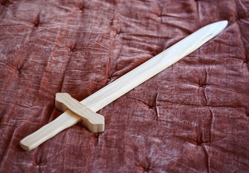 Sturdy Wooden Sword No Finish for DIY Painting or Stain - Etsy