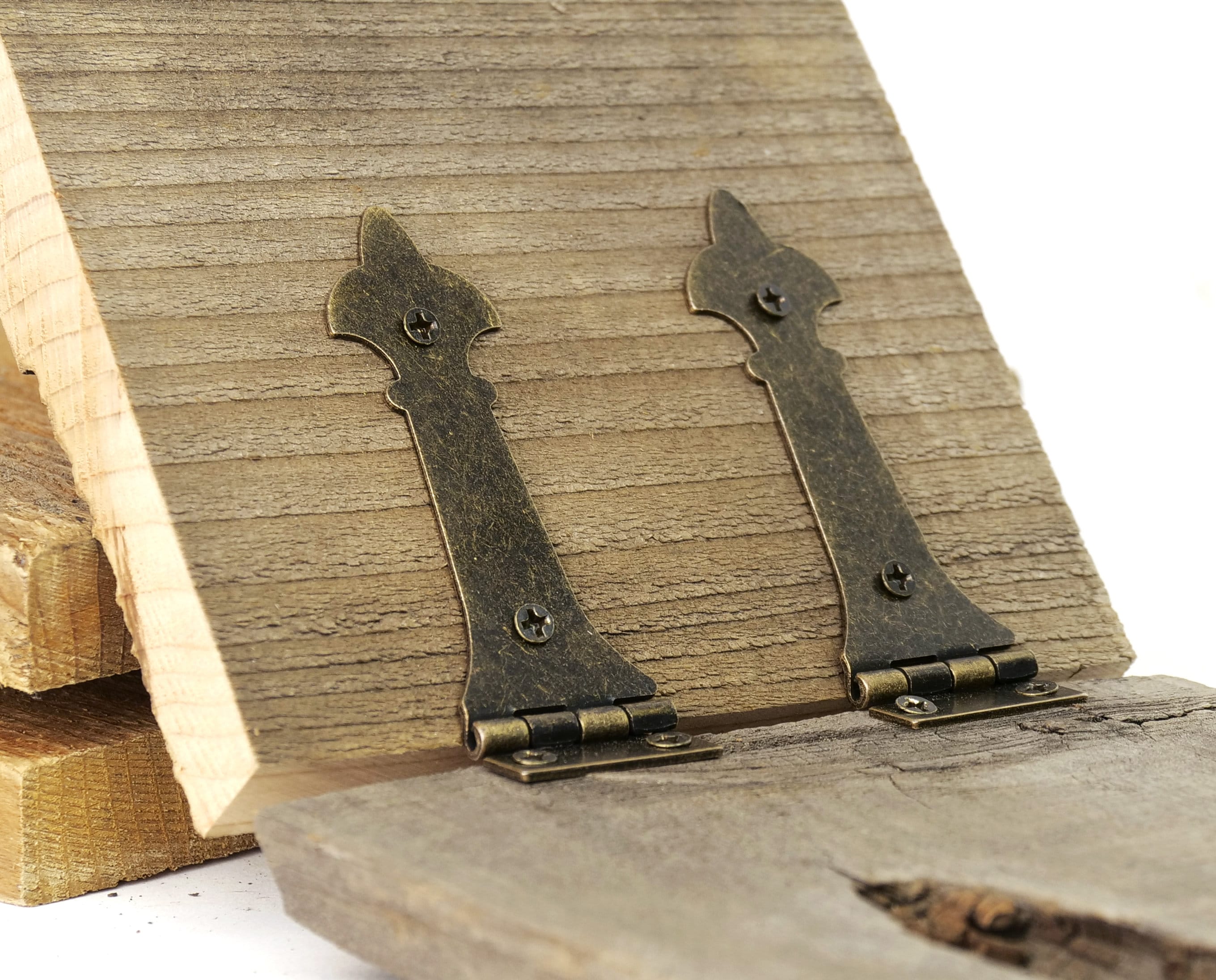 Old World Chest Hinges With Bronze Finish - Etsy